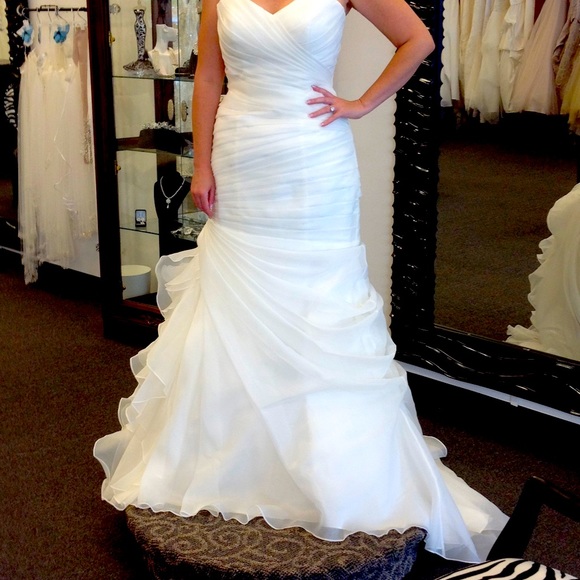 Dresses | Stella York Dress Not Off The Rack Comes With Rhinestone Beaded Belt And Veil | Poshmark